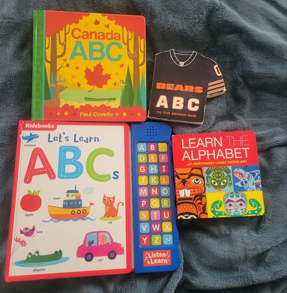 Toys | Lets Learn Abcs Colorful Alphabet Book | Poshmark
